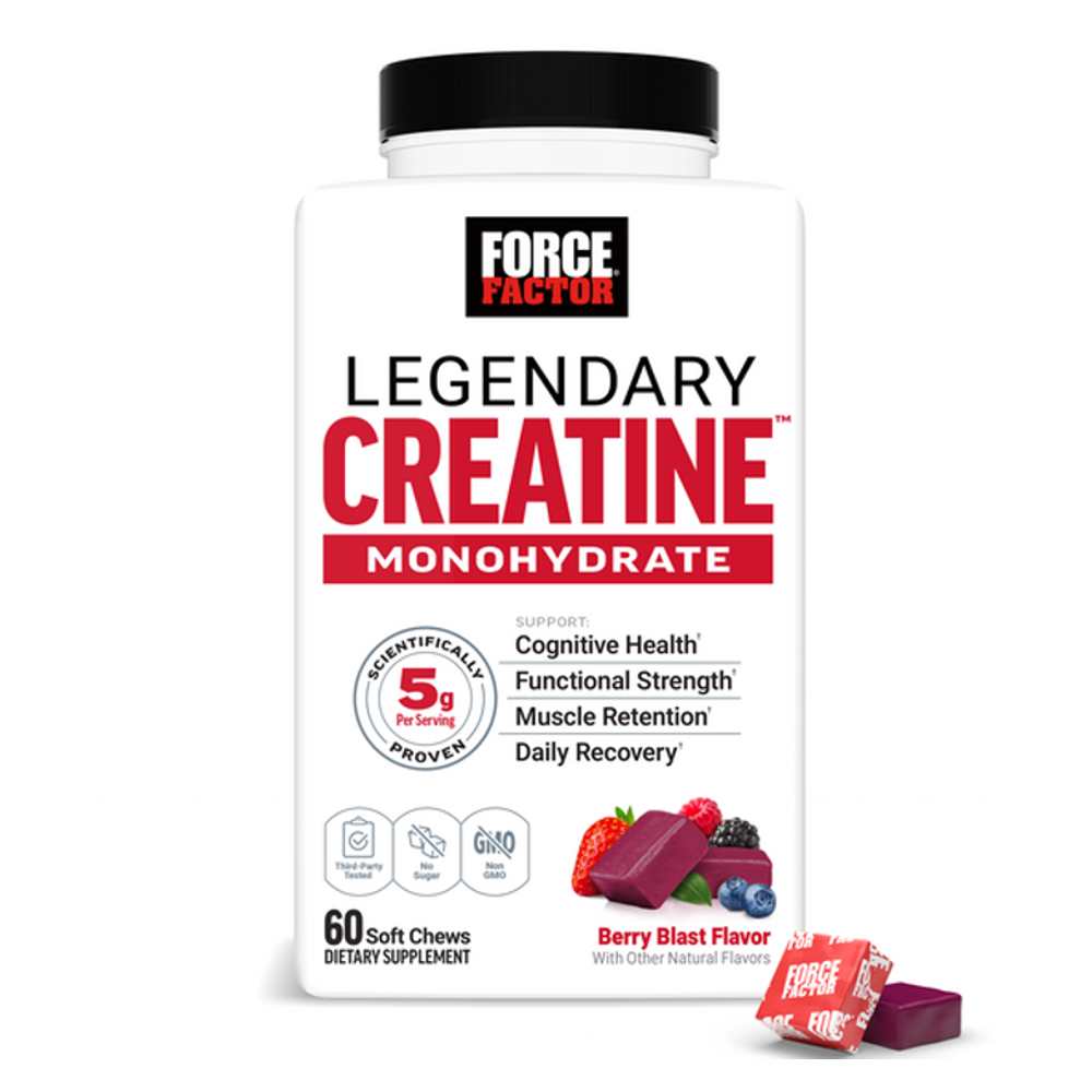 Force Factor Legendary Creatine – 60 Soft Chew Price in Pakistan – Darazz.com.pk