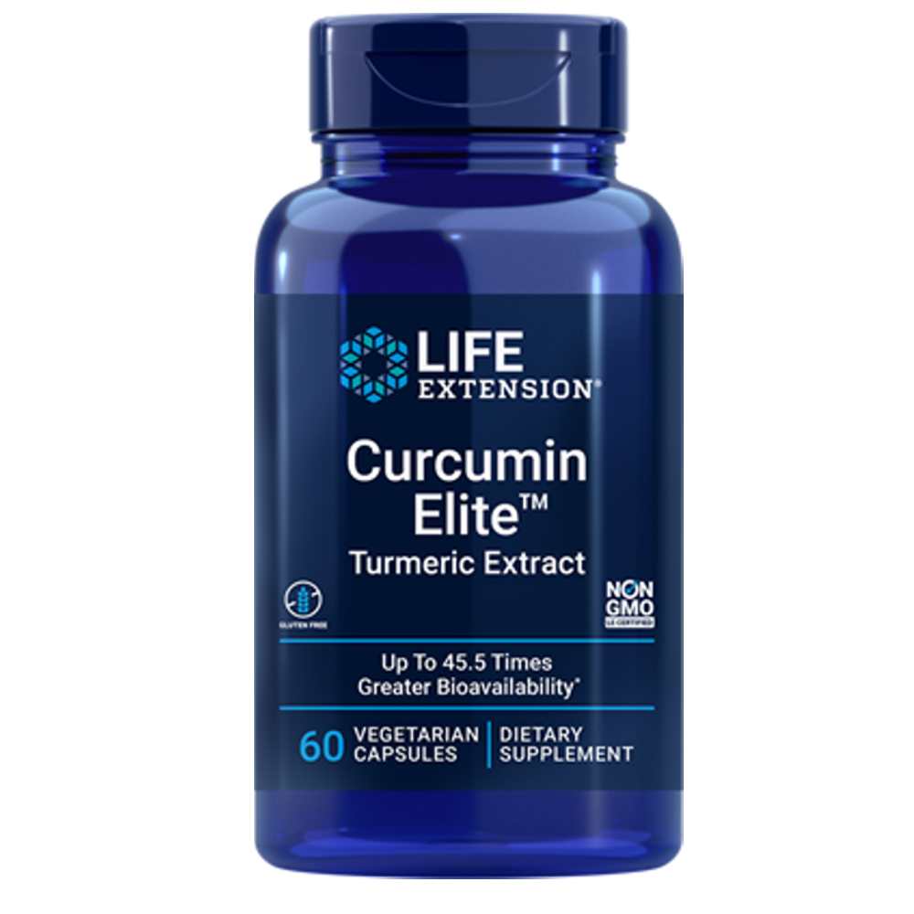 Life Extension Curcumin Elite™ Turmeric Extract – 60 Vegetarian Caps ...