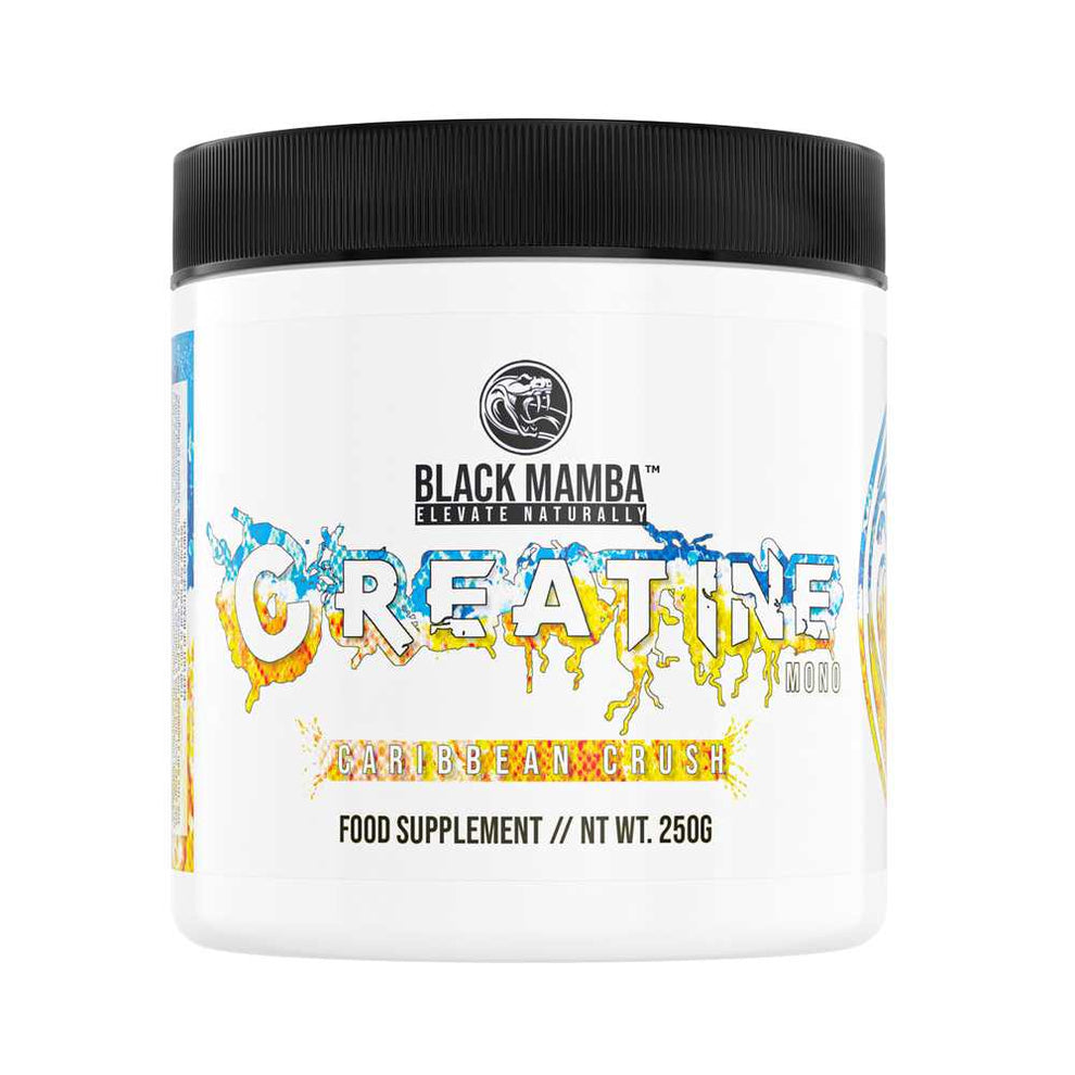 Black Mamba Creatine Monohydrate - Flavoured (50 Servings) 250g Price ...
